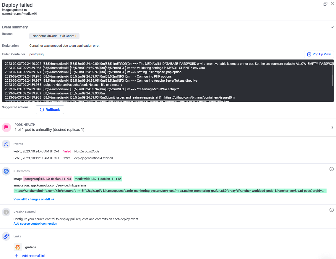 Komodor : The next-gen Kubernetes console. - Qim info